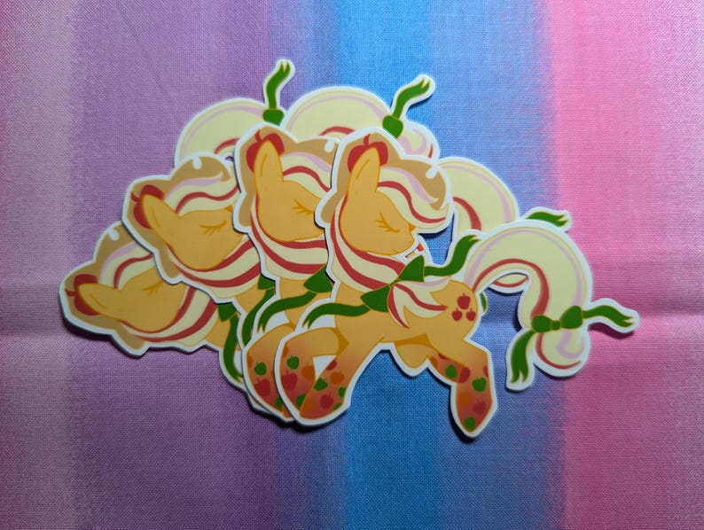 My Little Pony - G4 Rainbowfied Stickers - Etsy