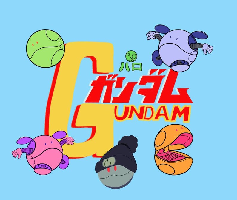 Mobile Suit Gundam - Haro - Stickers - Etsy