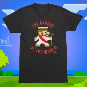 Savior Unisex Tee - T-shirt, Christian, Spiritual, God, Faith Inspired ...