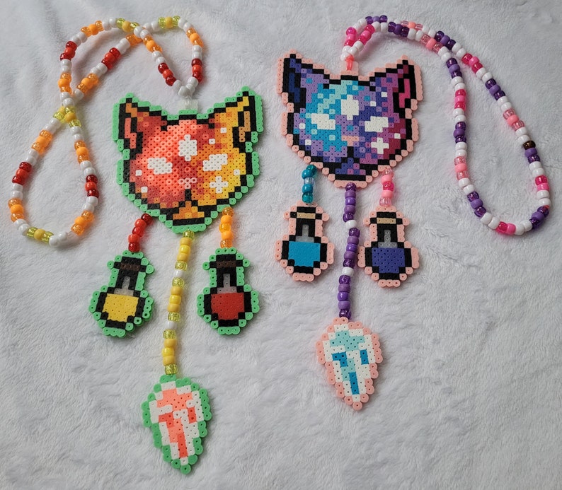 Cosmic Kitty Perler - Etsy