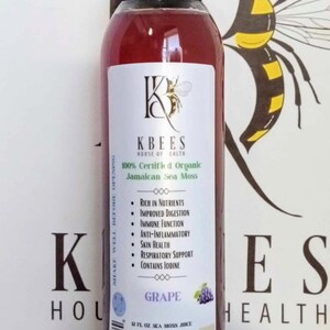 Kbees House Sea Moss Juice - Etsy