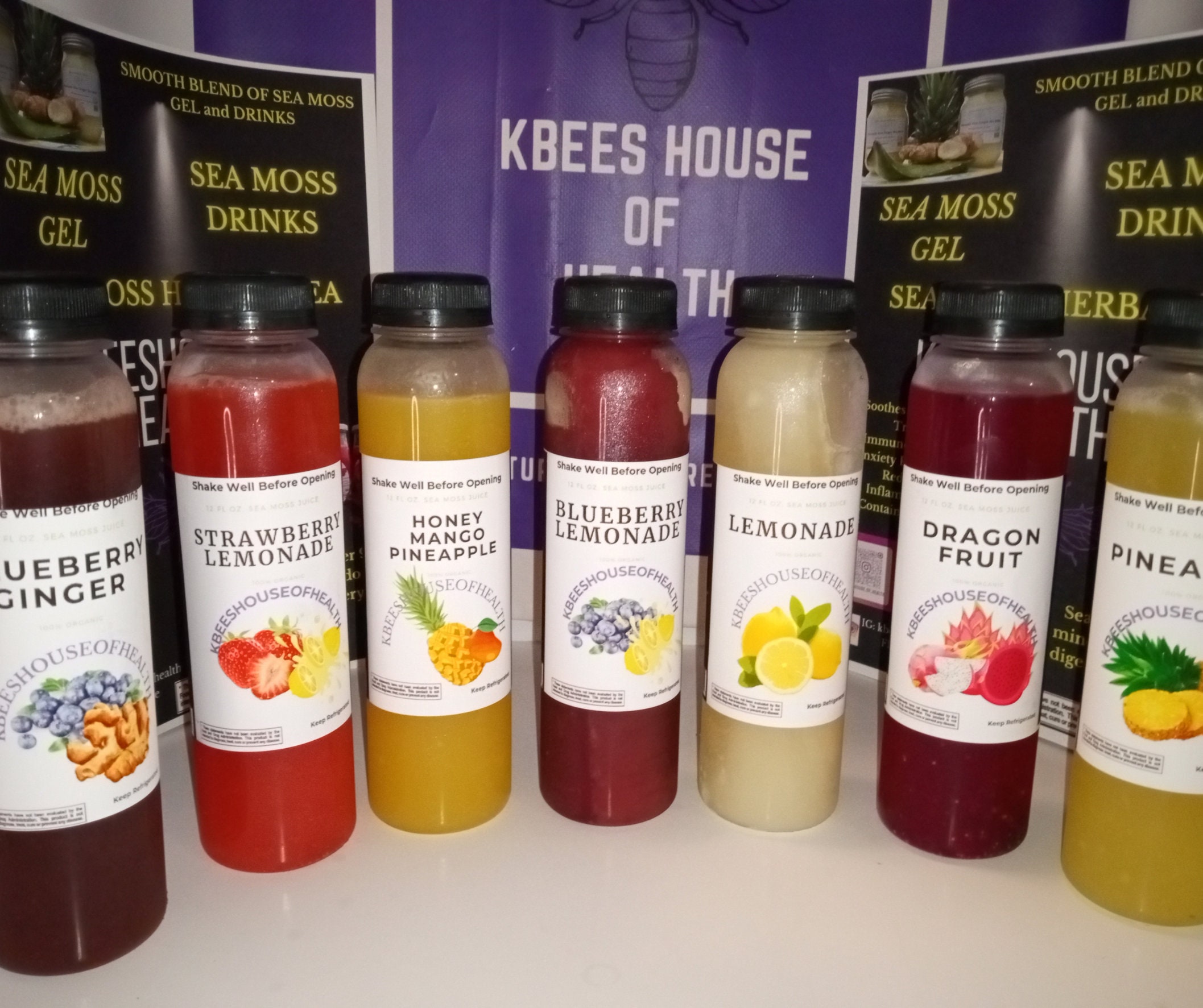 Kbees House Sea Moss Juice - Etsy