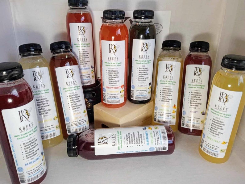 Kbees House Sea Moss Juice - Etsy