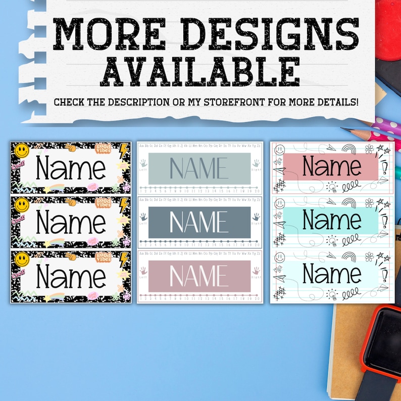 Editable Classroom Name Tags Template, Student Name Tags, Classroom ...