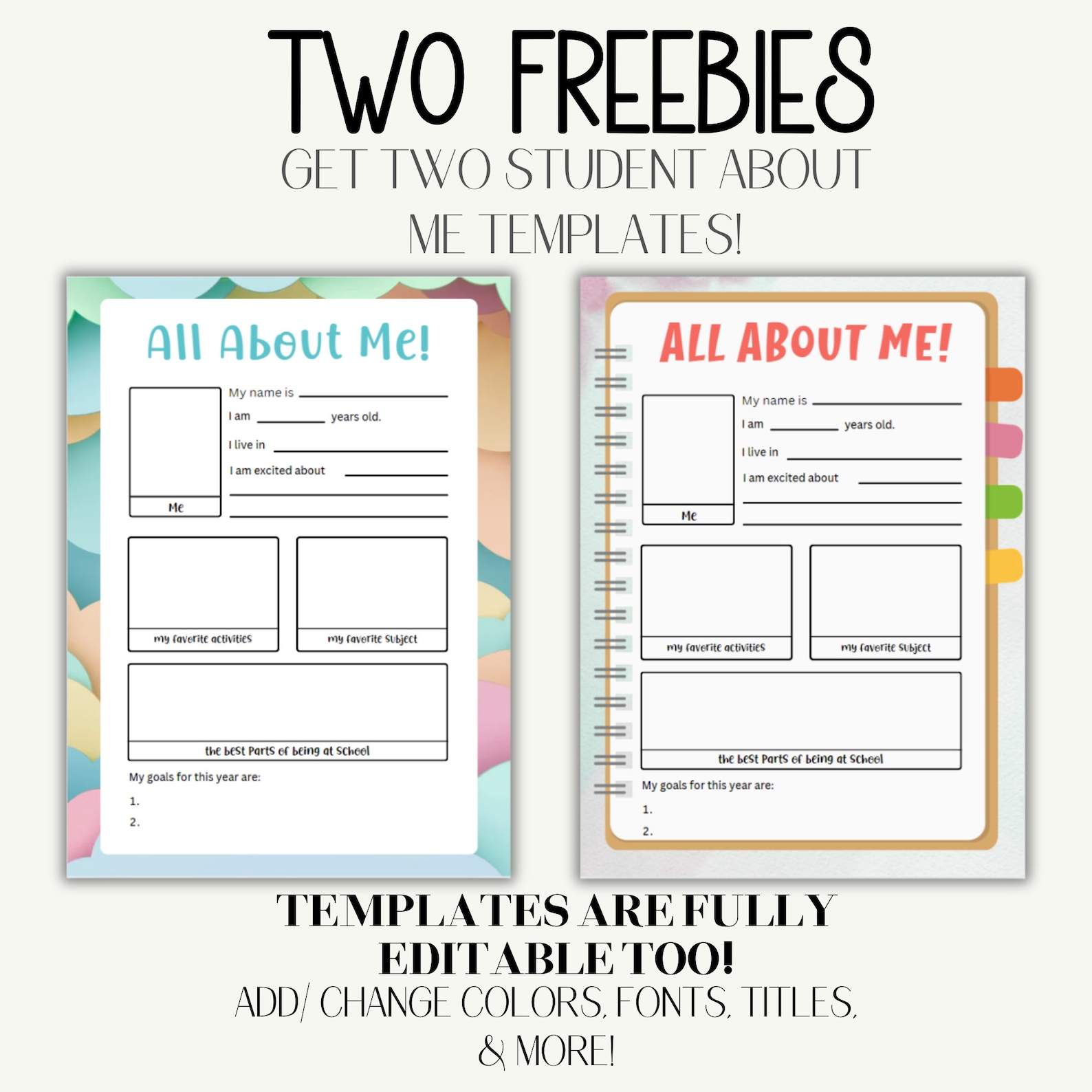 Editable Meet the Teacher Template - Back to School Introduction, First ...