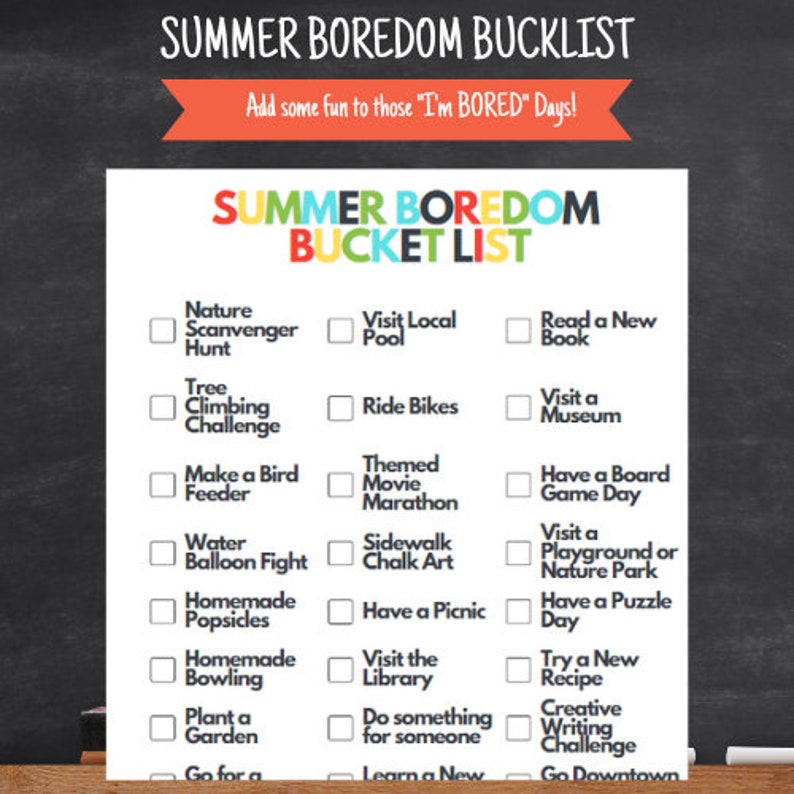 Summer Screen Time Checklist Bundle: Editable Chore Chart (printable ...