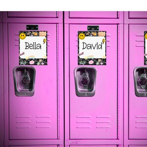 Editable Student Locker Tags & Name Tags for Classroom - Customizable ...