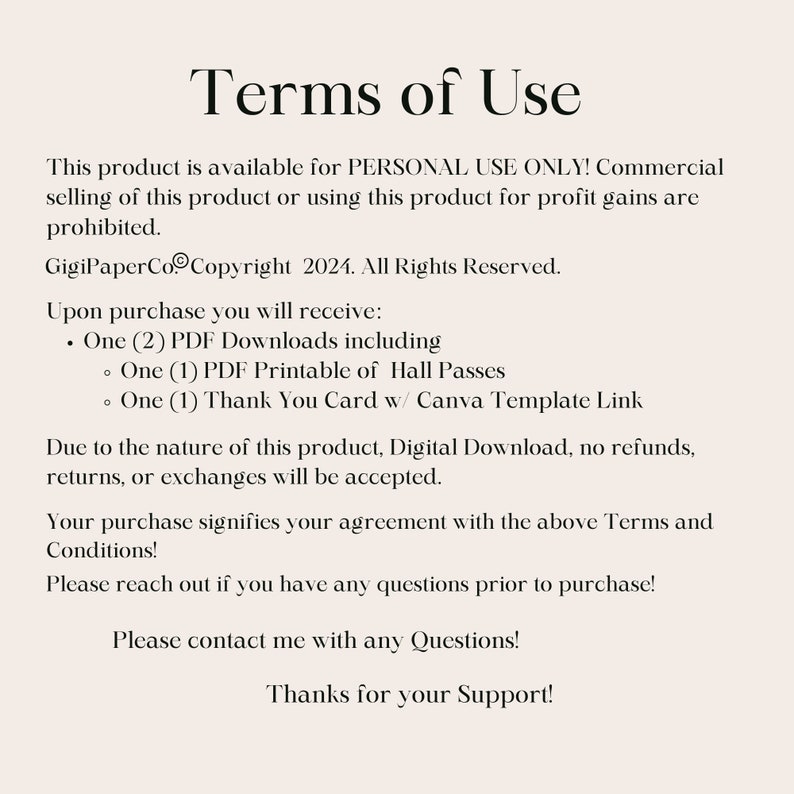 Pencil Themed Hall Pass Template for Teachers, Printable School Class ...