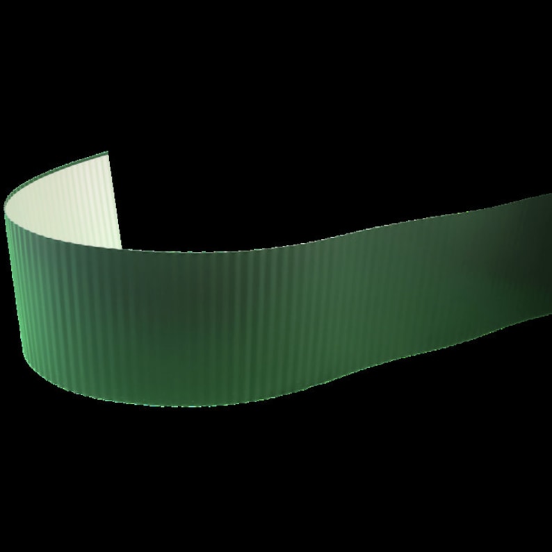 Green 6" Tall 10' Long Landscape Corrugated Metal Garden Edging - Etsy