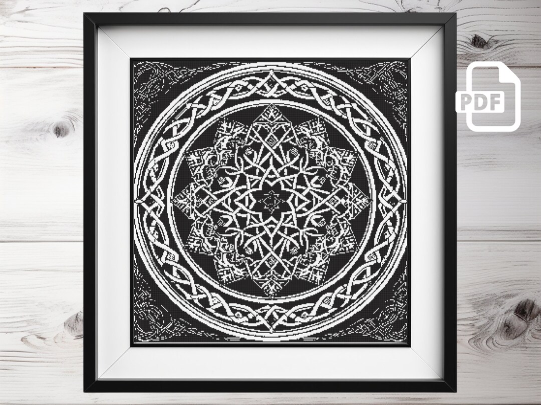 Celtic Knotwork Sampler Cross Stitch Pattern (PDF) - Etsy
