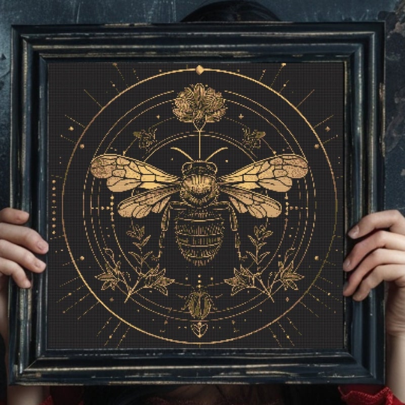 Goth Gold Cross - Etsy UK