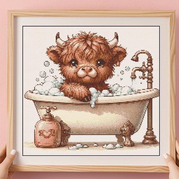 Cow Cross Stitch - Etsy