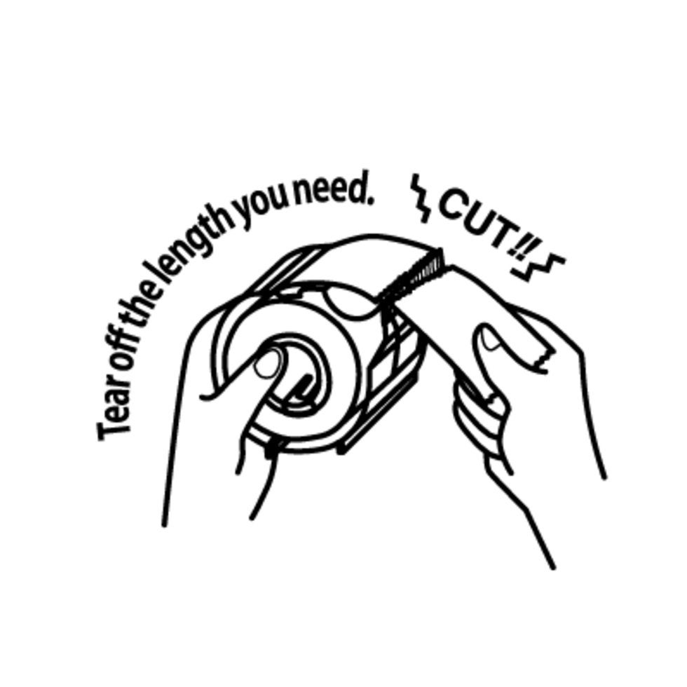 Memoc Roll Ruled With Dispenser - Etsy