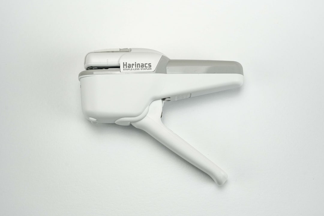Stapleless Stapler Harinacs Handy 10 Sheets - White - Etsy