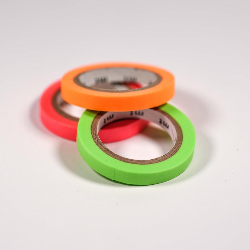 Neon Washi Tape - Etsy