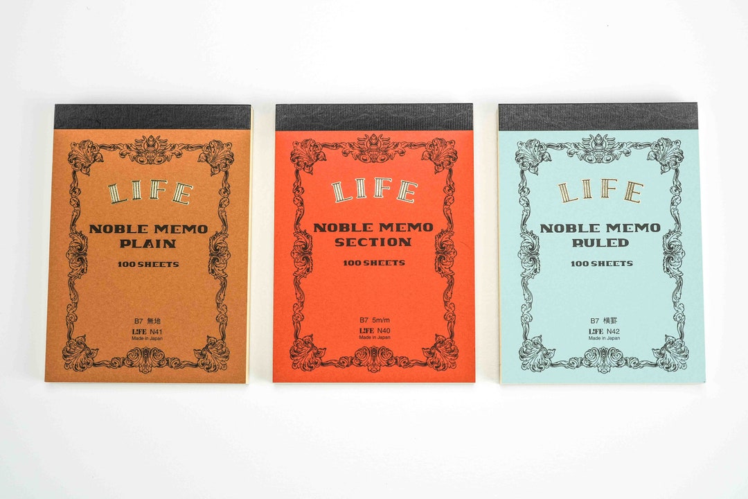 Life Noble Series Top Bound Pad- B7 - Etsy