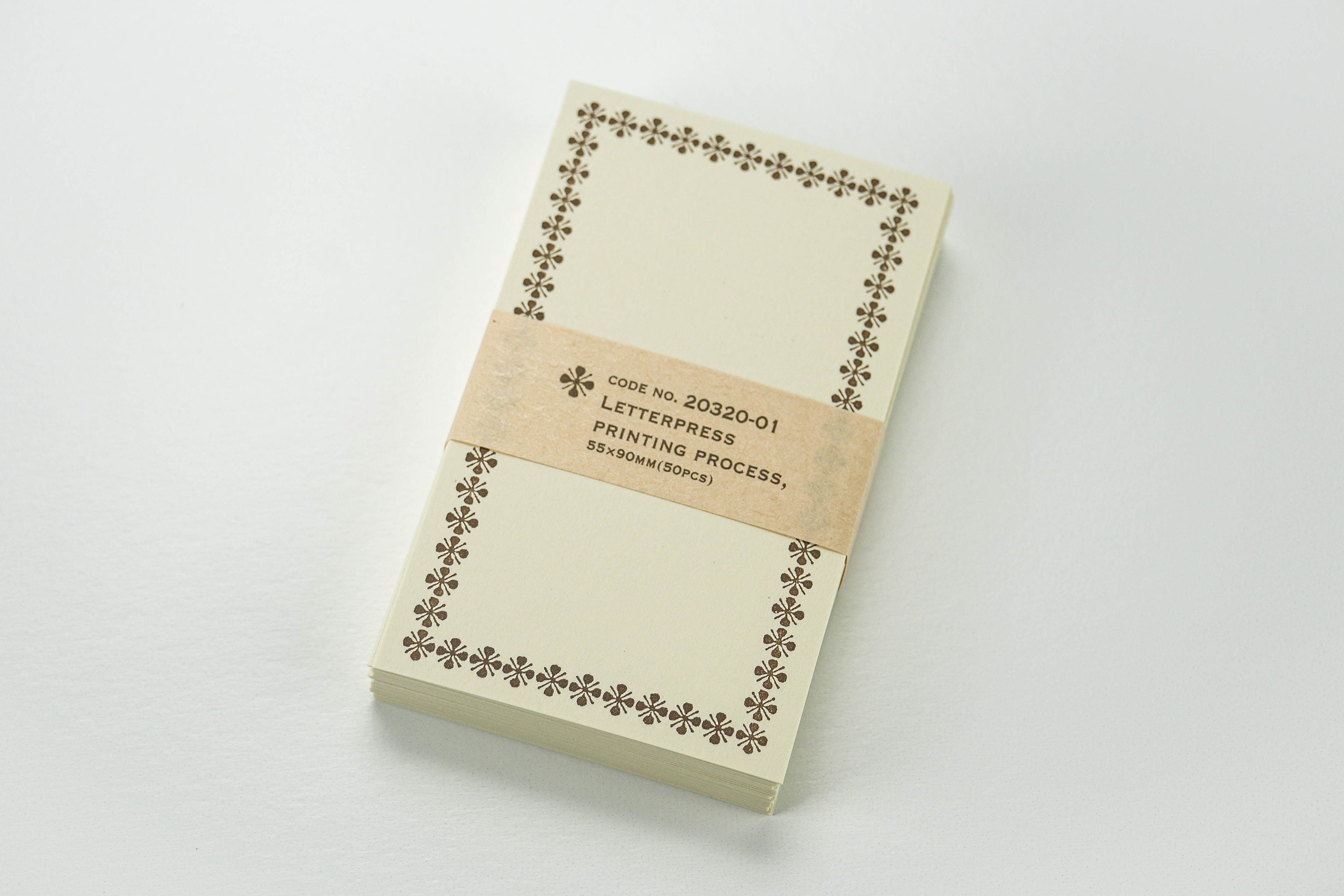 Letter Press Memo Cards - Etsy