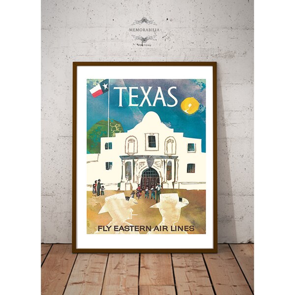 Eastern Airlines Retro Poster - Etsy