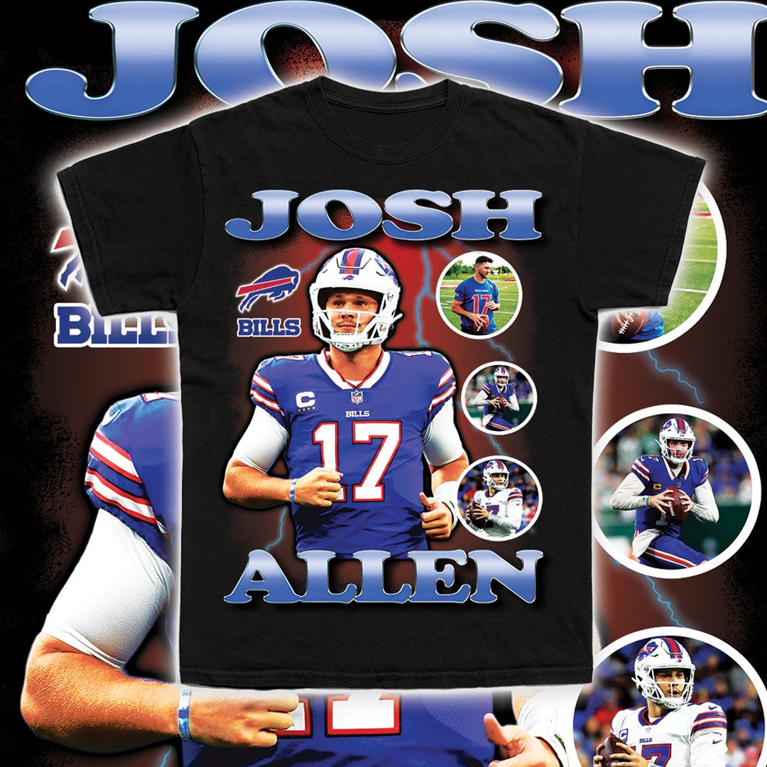 Josh Allen Png T-shirt PNG Bootleg T-shirt PNG Printable - Etsy