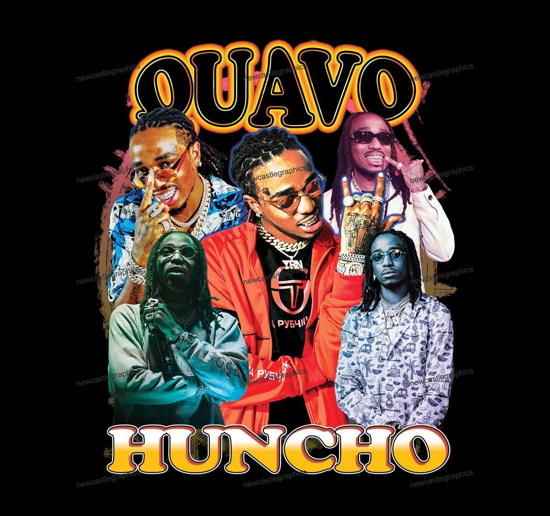 Quavo Huncho Png, T-shirt Design, Vintage Rap Bootleg Png, Ready to ...