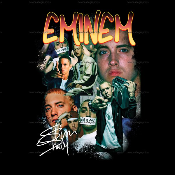 Eminem Tshirt Print - Etsy