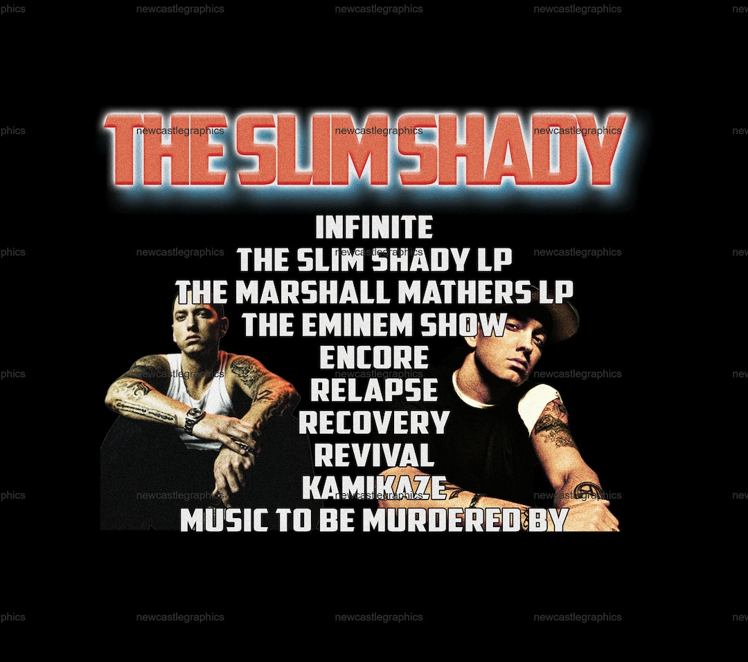 The Slim Shady Png Eminem Png Ready to Print Printable - Etsy Canada