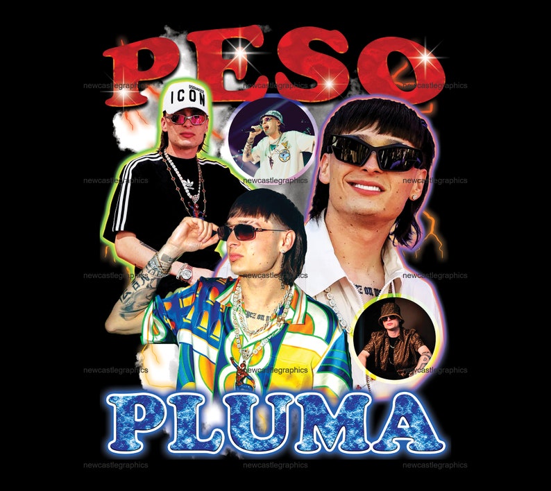 Peso Pluma Png Ready to Print Printable Design Hiphop - Etsy Norway