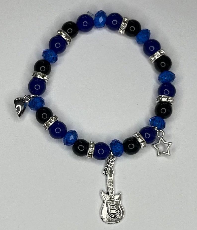 TV Girl Matching Bracelets Magenta and Blue - Etsy