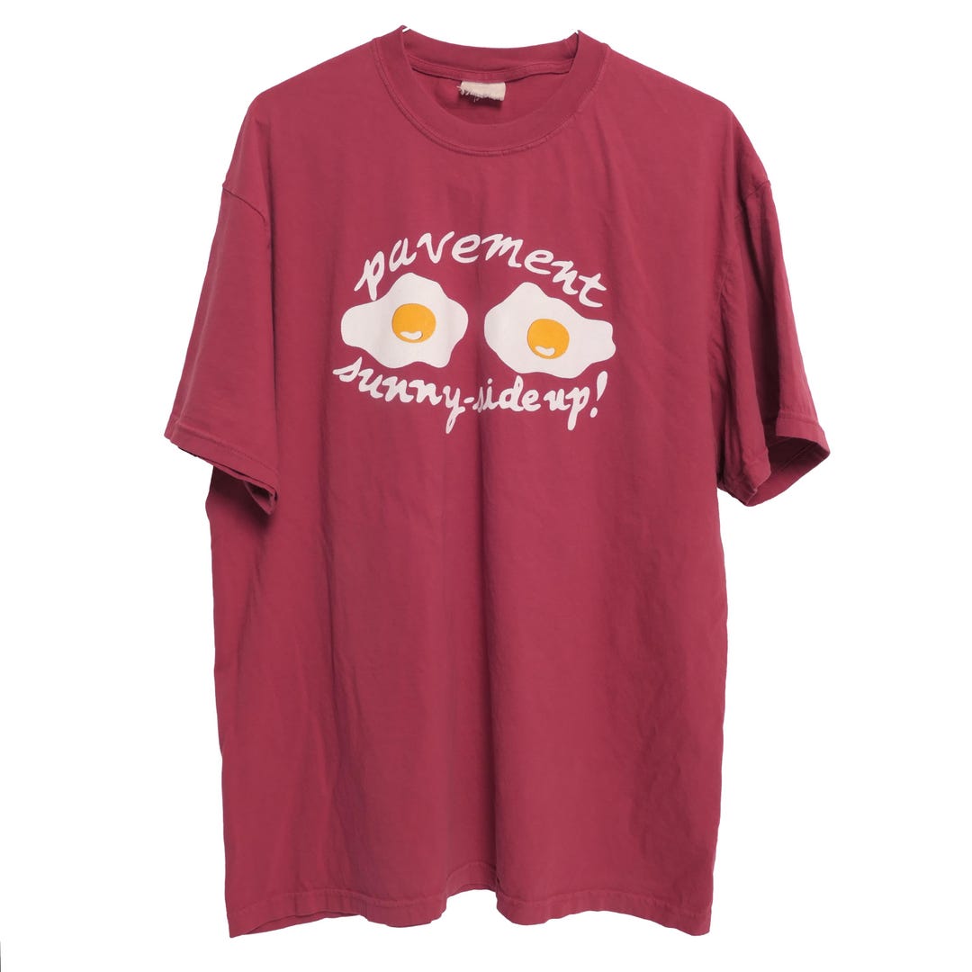 Pavement Band Tee Shirt Sunny-side up Post Low-fi Indie Slacker Rock ...