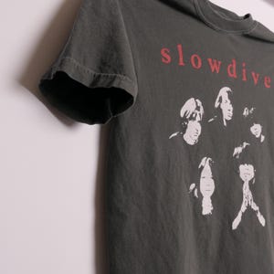 Slowdive Shoegaze Band Tee Ultra Faded Tour Ambient Noise Post Punk ...
