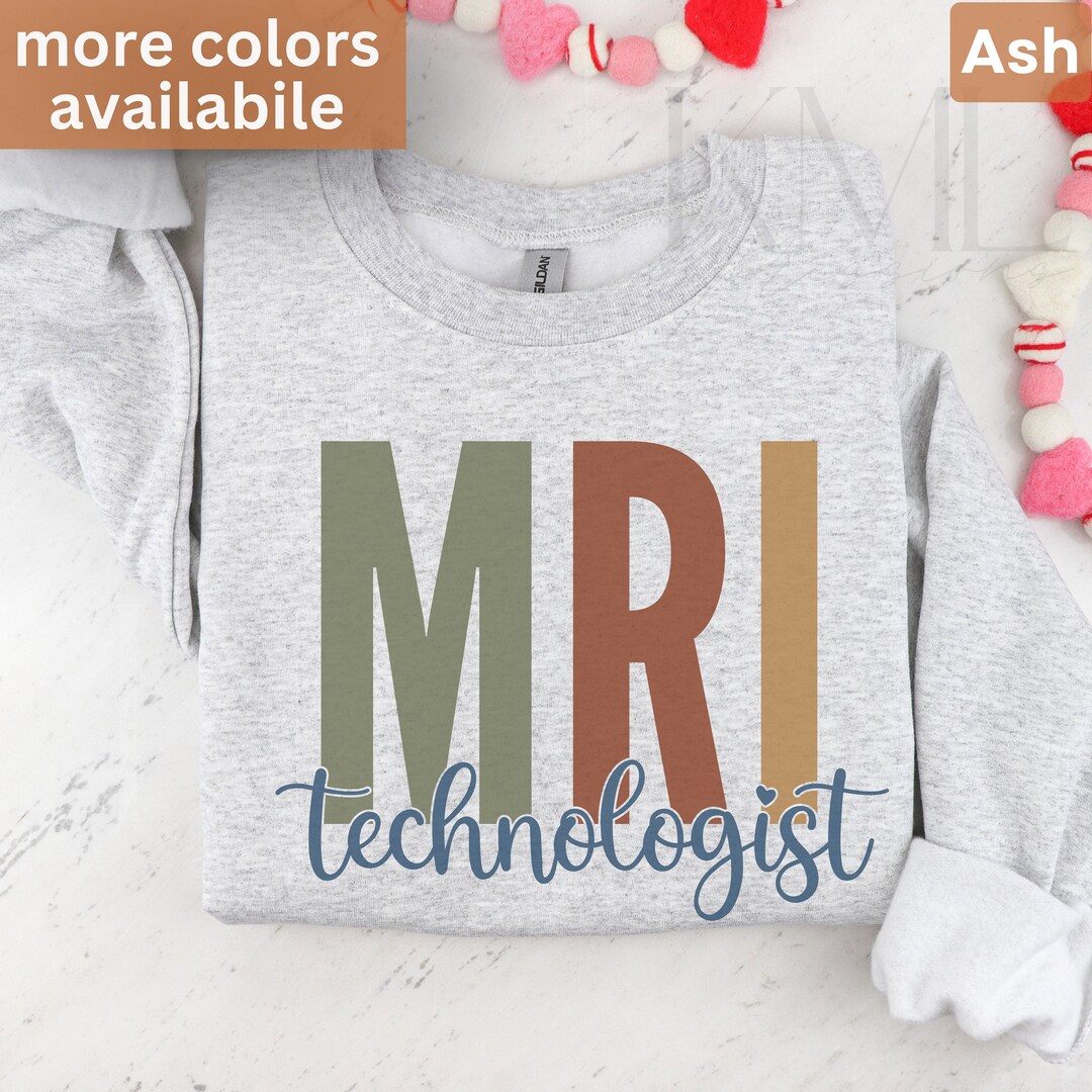 MRI Technologist Sweatshirt, Radiology Crewneck, Radiology Department ...