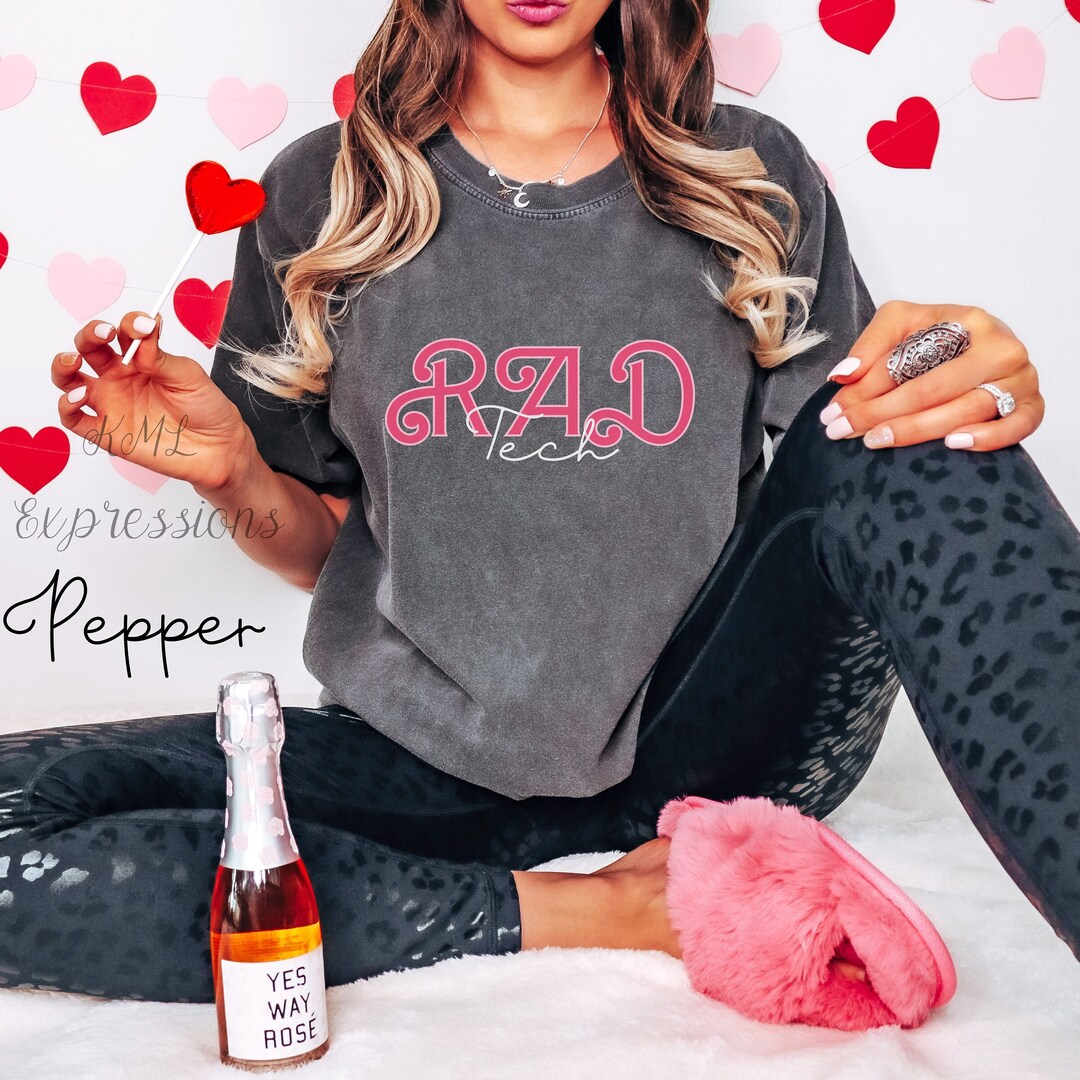 Rad Tech Hot Pink T-shirt, Radiology Technologist Doll Shirt, RRT New ...