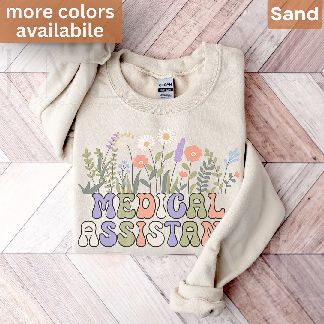 Medical Assistant Sweatshirt, MA Graduation Crewneck Gift, RMA Graduate ...