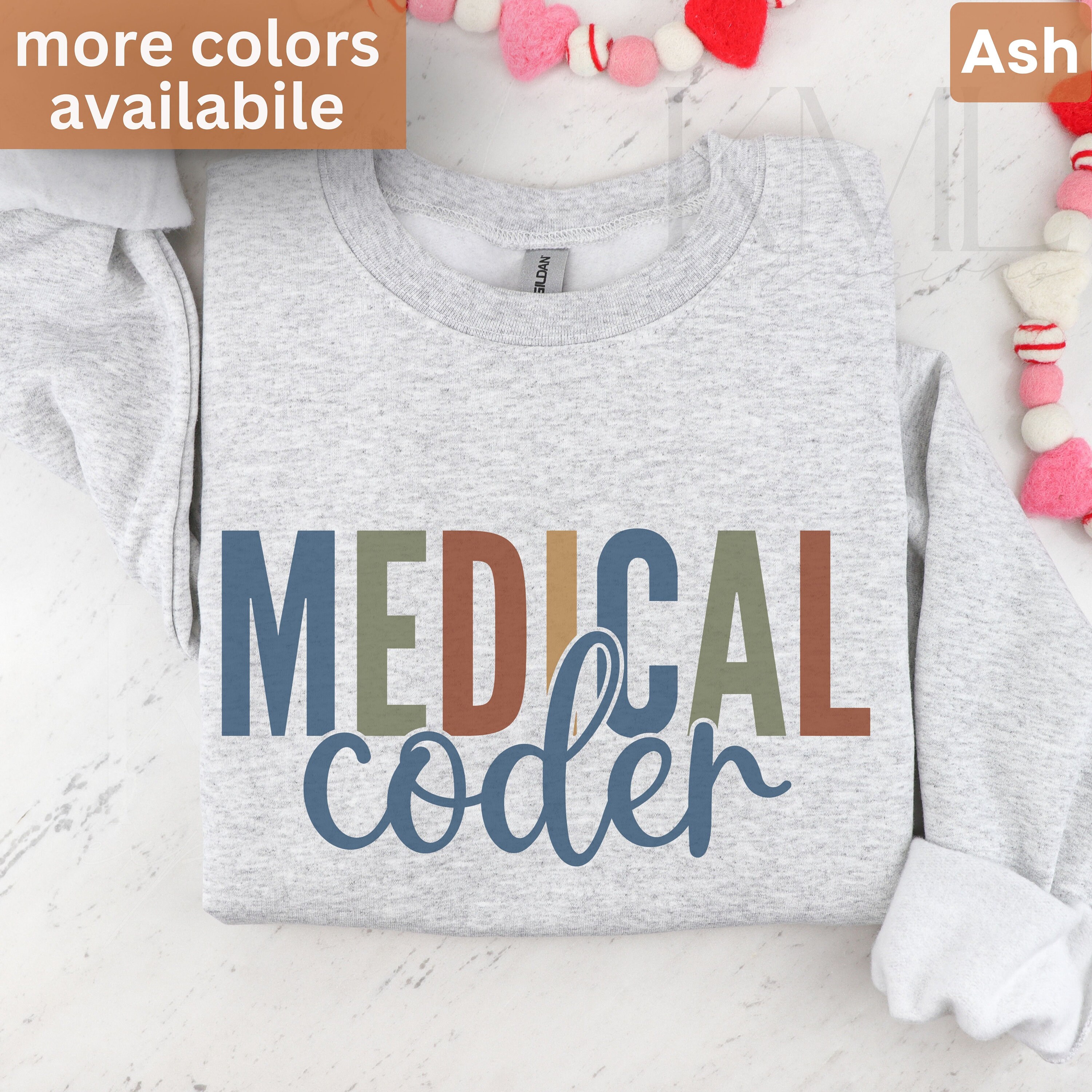 Medical Coder Sweatshirt, Medical Scribe Crewneck, Medical Assistant ...
