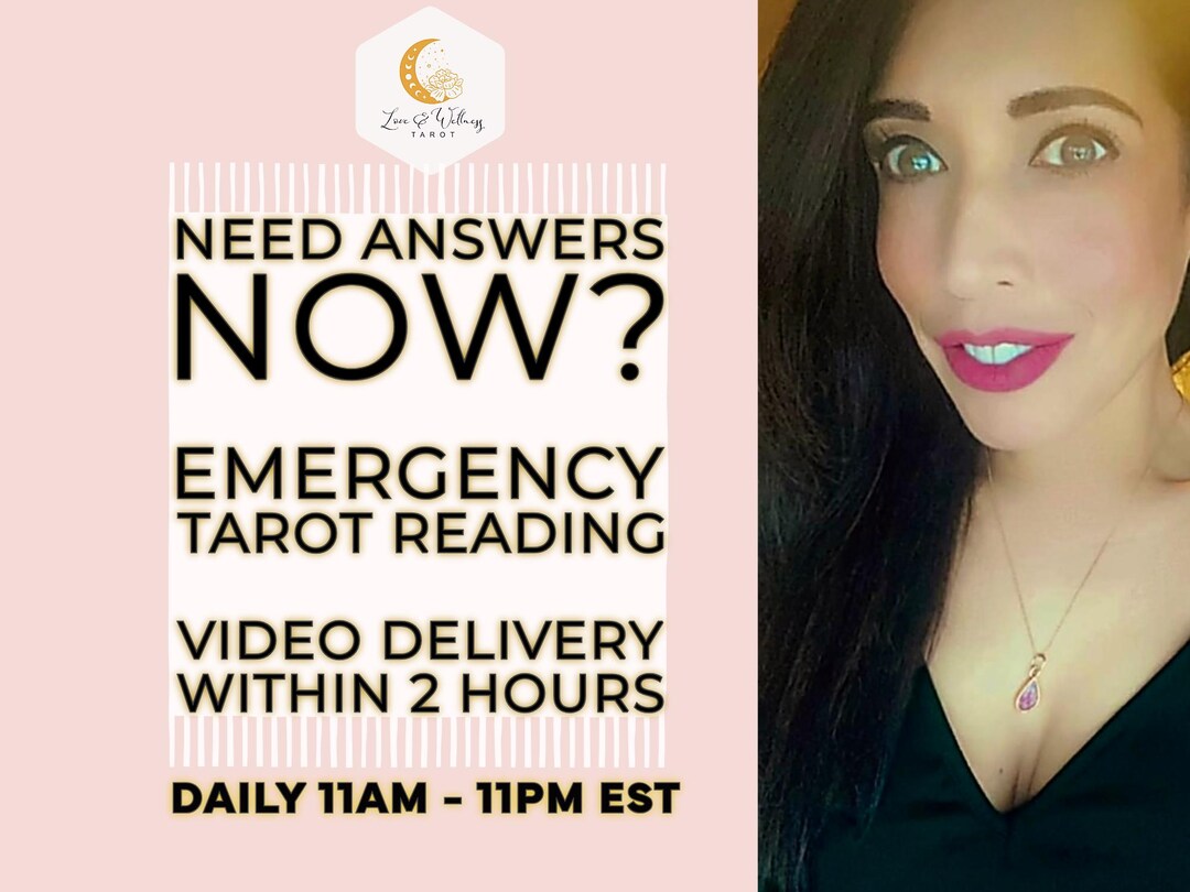 Emergency Tarot Reading: Fast Clarity, Love & Relationships - Etsy