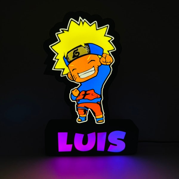 Naruto Led Light - Etsy