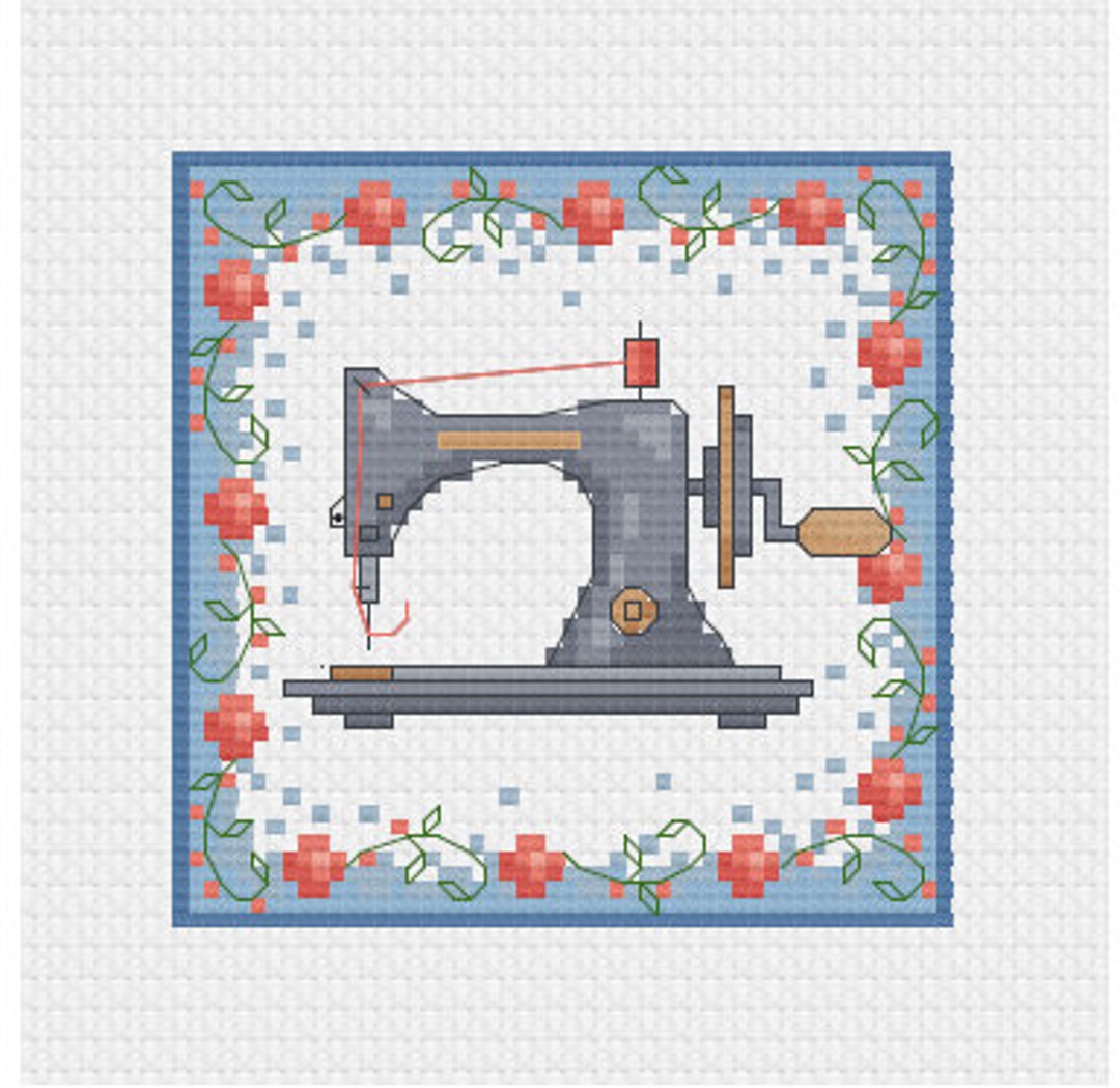 Cross Stitch Pattern PDF Pincushion With Like Subject Sewing - Etsy