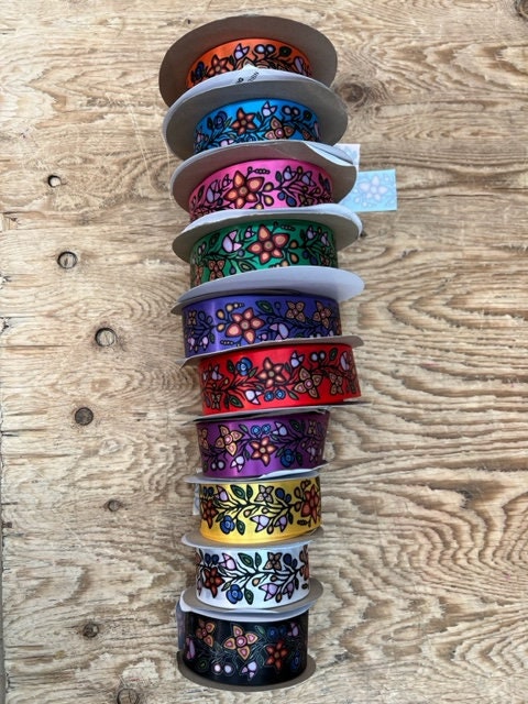 Floral Ribbon - Etsy