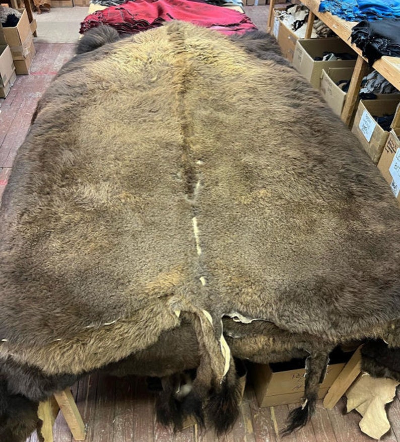 Buffalo Fur Rug - Etsy Canada