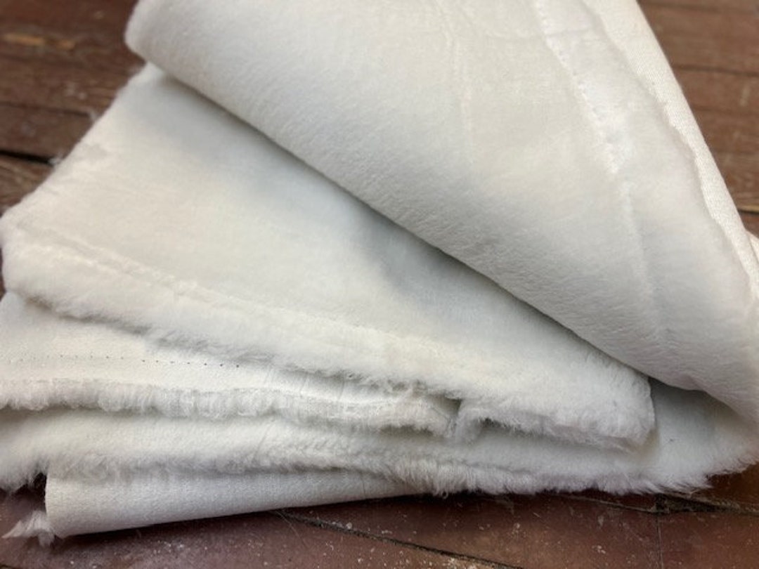 White Pile Lining - Etsy