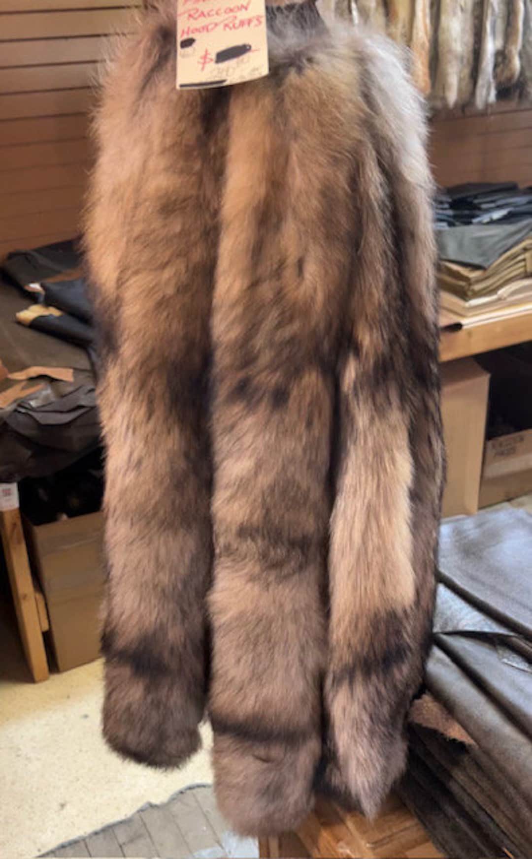 Finnish Raccoon Fur Hood Ruffs - Etsy