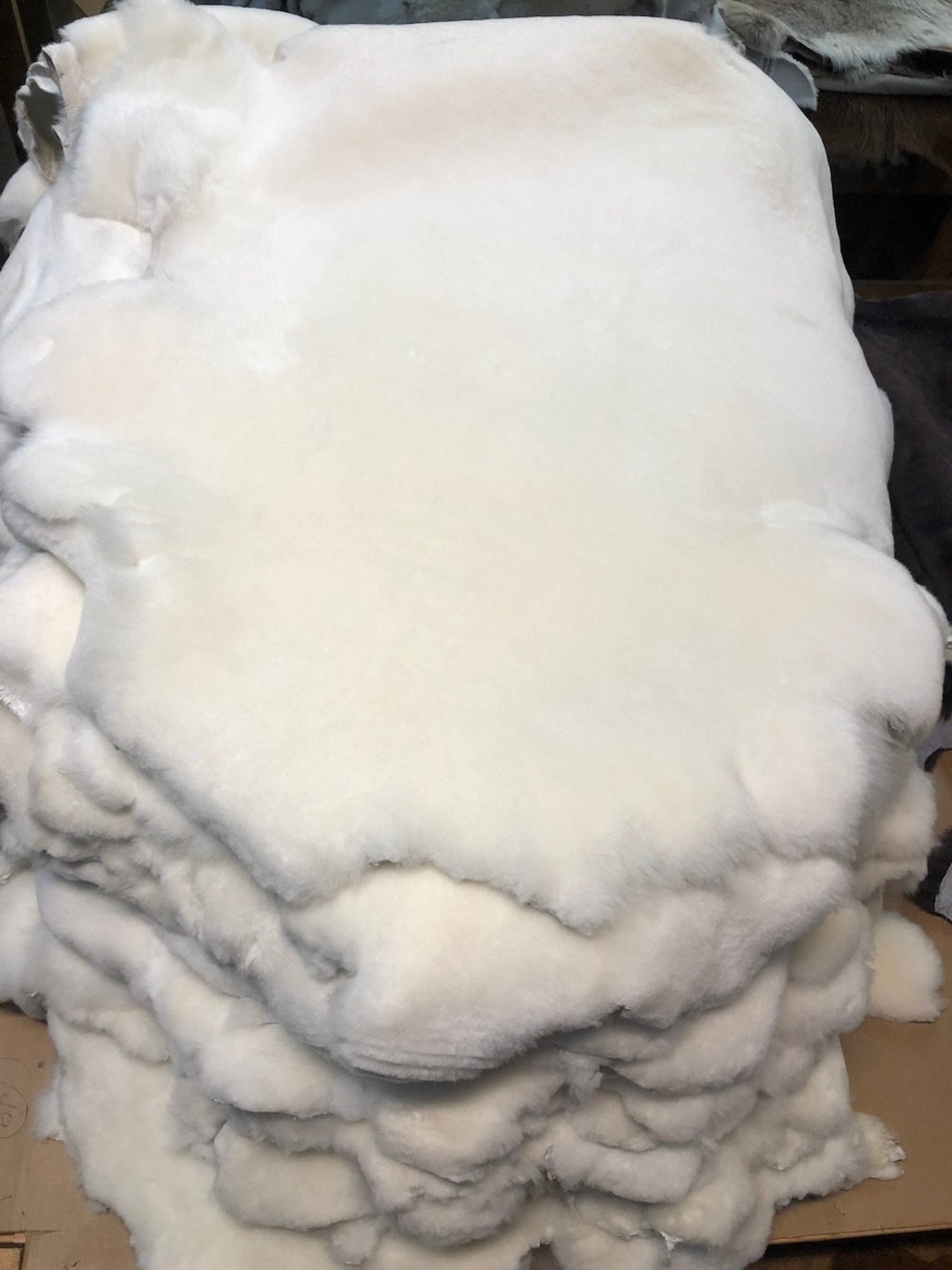 White Sheepskin Shearling Rugs - Etsy
