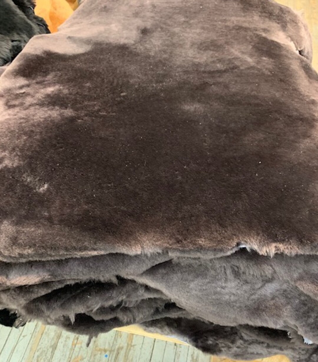 Brown Sheepskin Shearling Rugs - Etsy