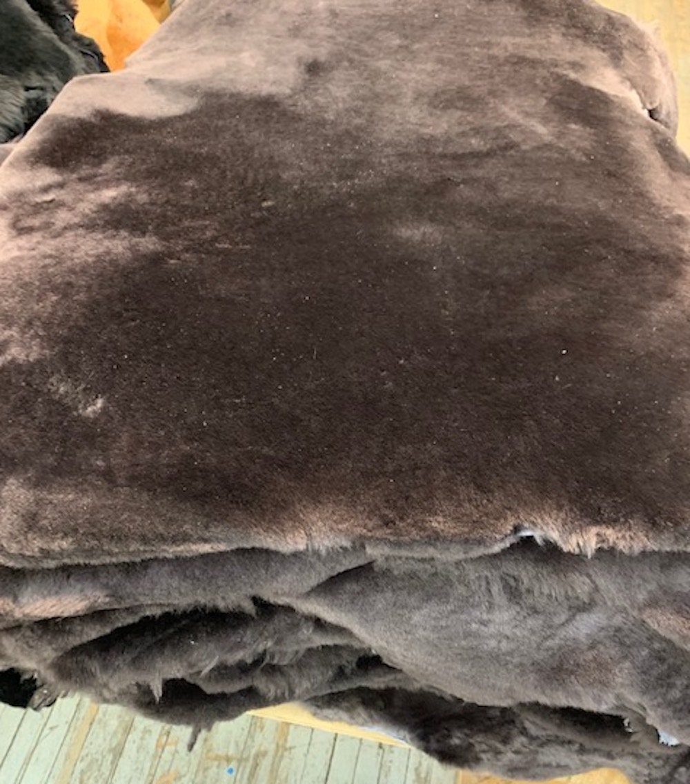 Brown Sheepskin Shearling Rugs - Etsy