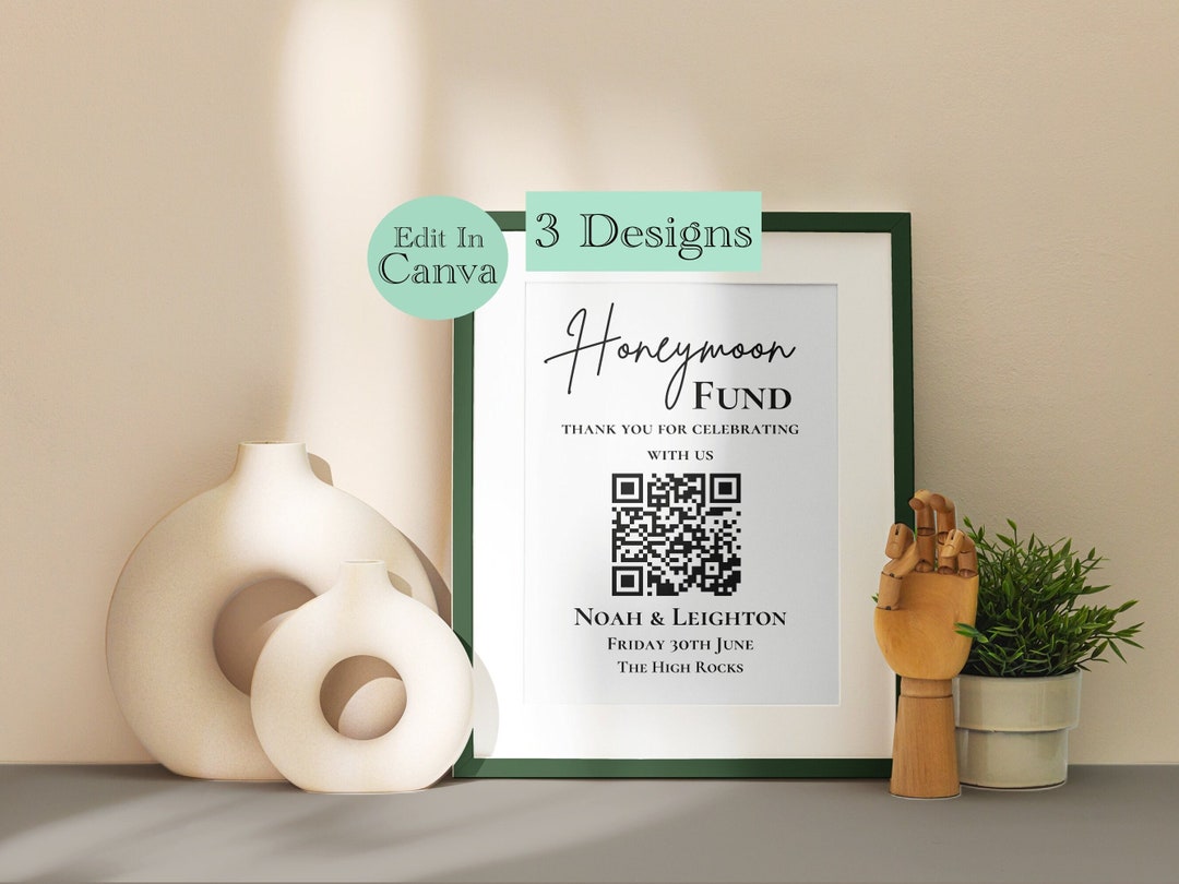 Minimalist Wedding Honeymoon Welcome Sign Digital Download - Etsy