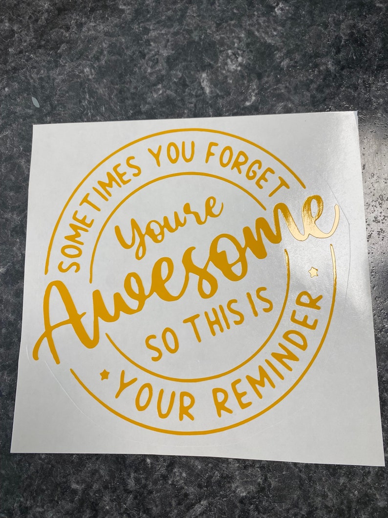 You're Awesome Sticker - Etsy