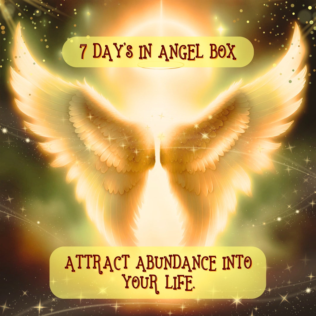 Archangel Sachiel Abundance Box 7 Day in Angel Box, Attract Wealth ...