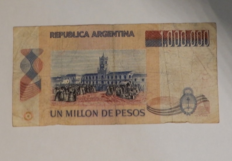 1 Million Pesos Bill - Etsy