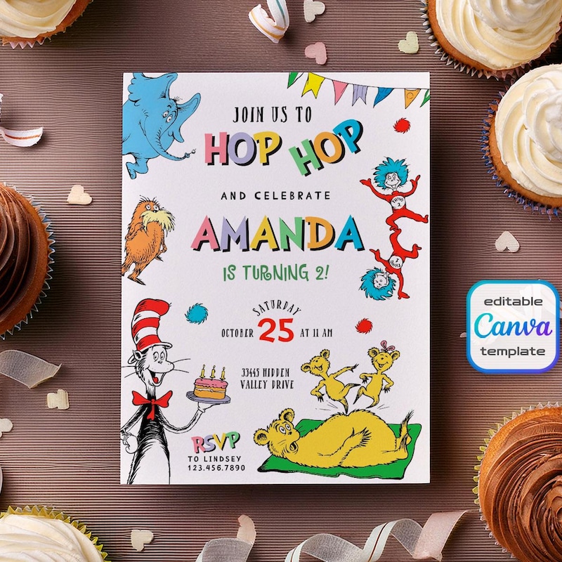 Fairy Bear One Invite - Etsy