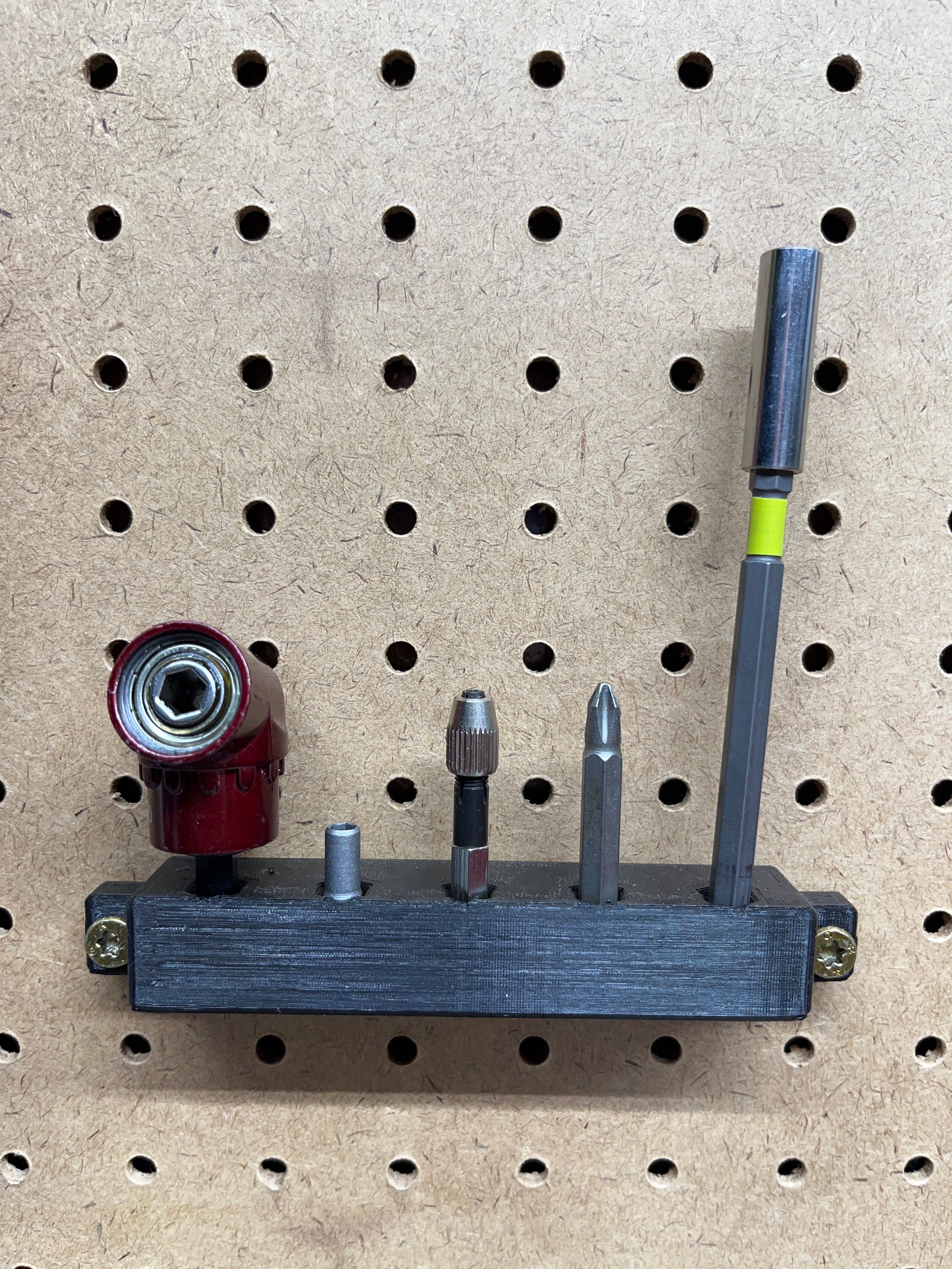 Two Hex Bit Mounts for Your Wall, Work Bench, or Even Peg Board. - Etsy